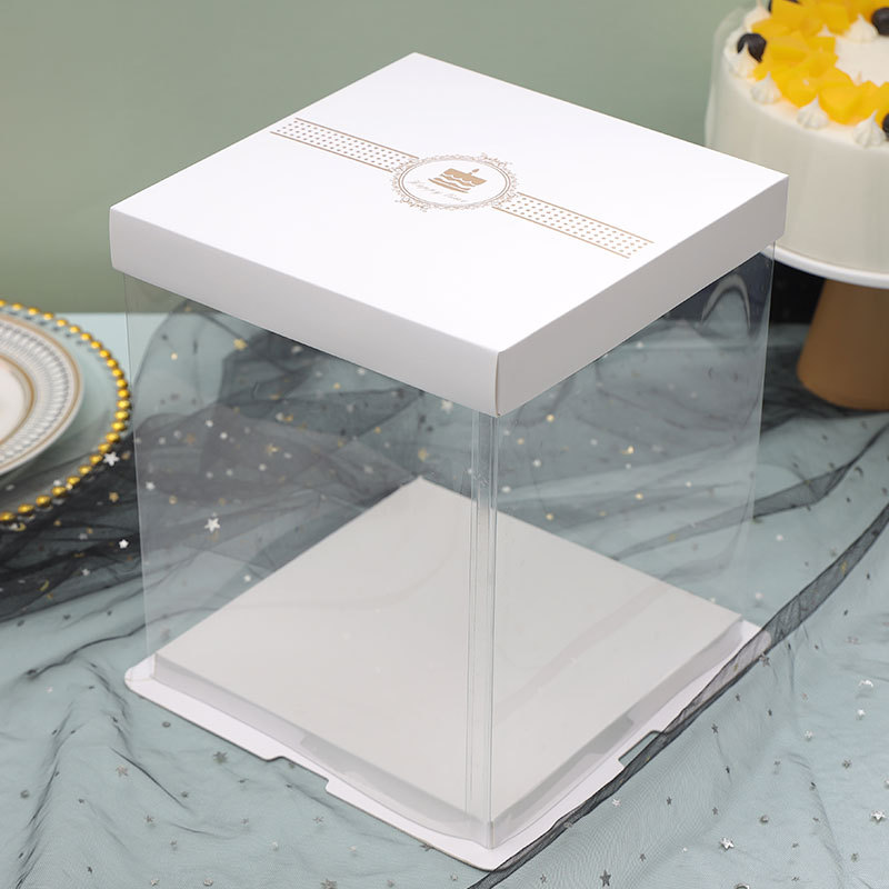 Birthday cake packaging PVC&PET BOX | plastic box manufacturers