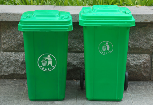 Classification plastic dustbin outdoor pulley | plastic box manufacturers