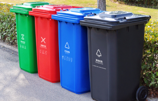 Plastic dustbin classification outdoor plot | plastic box manufacturers