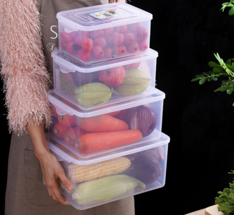 Refrigerator fruit and vegetable plastic food box | plastic box ...