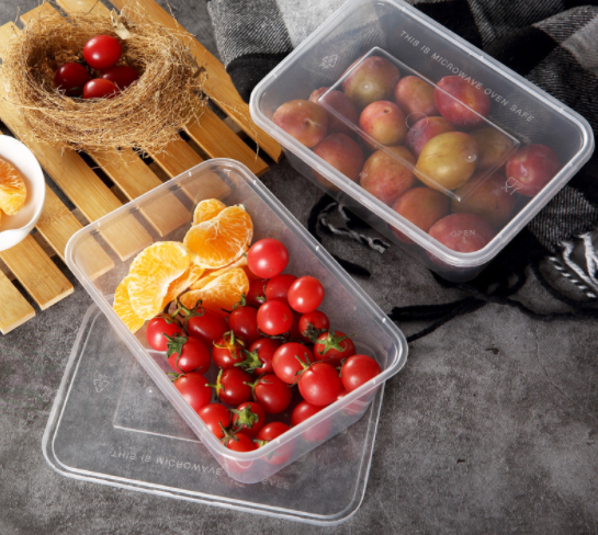Transparent and fresh take-out plastic lunch box | plastic box ...