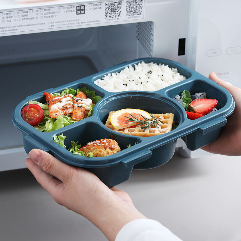 Microwave-heatable plastic lunch box | plastic box manufacturers