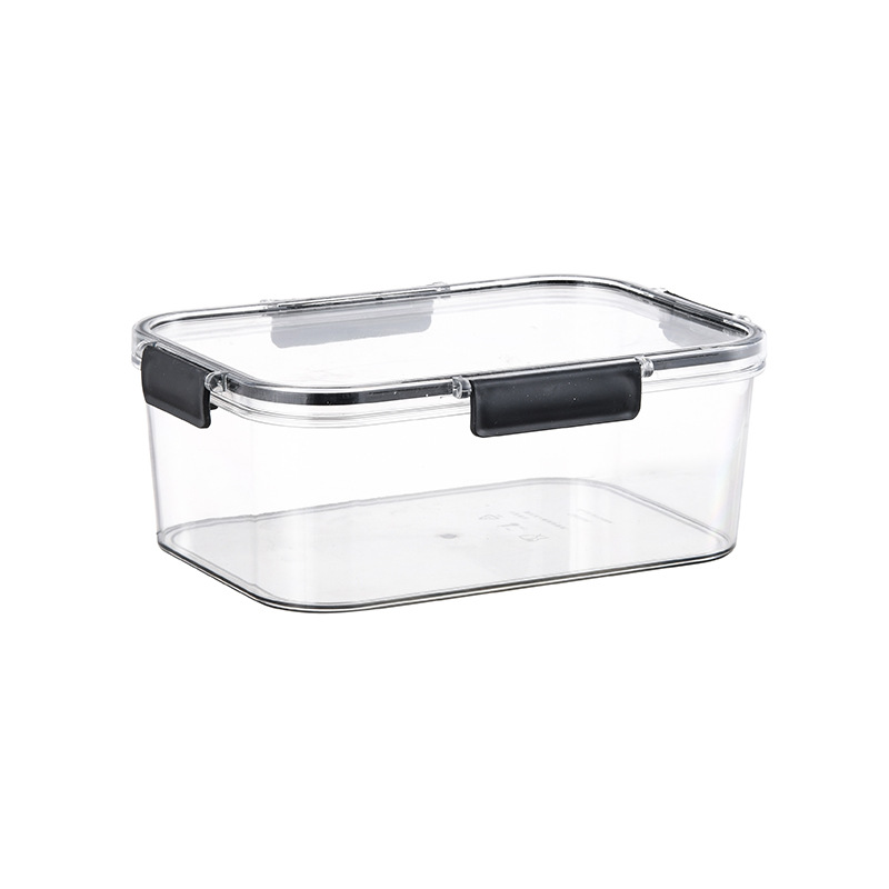 Household transparent plastic storage box with cover | plastic box ...