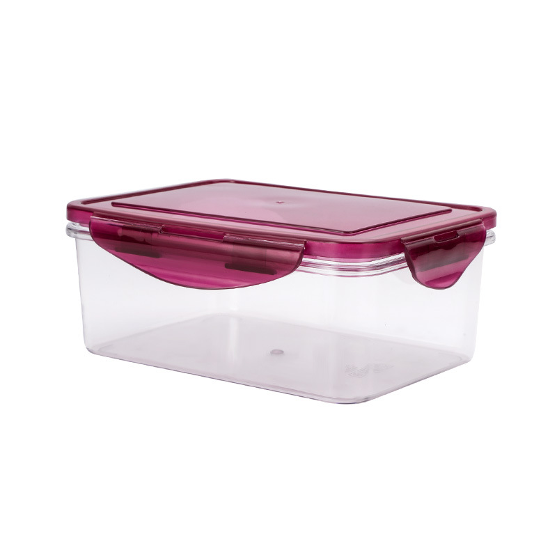 Sealed four-sided buckle transparent plastic storage box | plastic box ...
