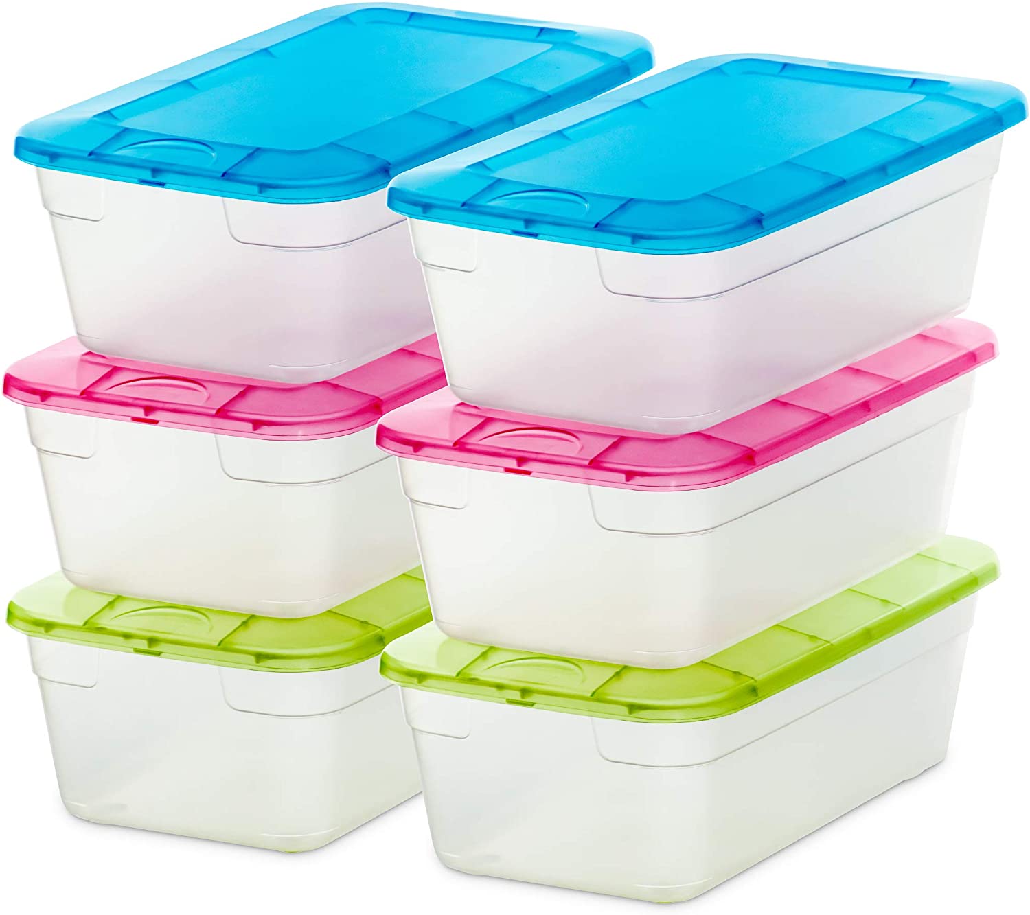 Clear Plastic Stacking Storage Containers | plastic box manufacturers