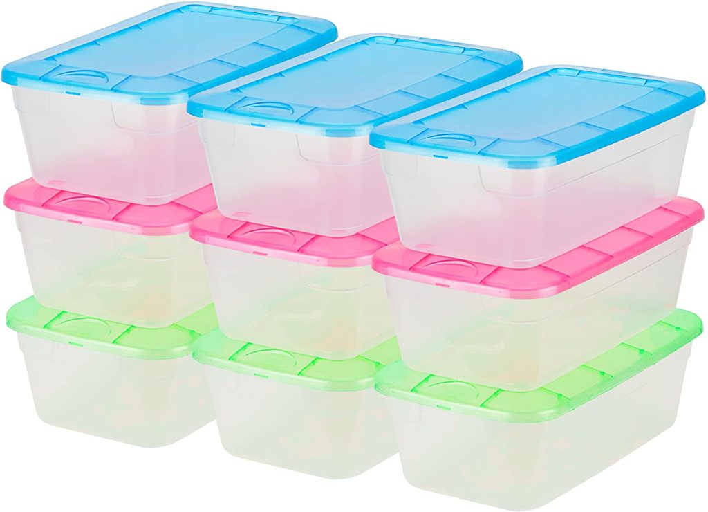 Clear Plastic Stacking Storage Containers | plastic box manufacturers