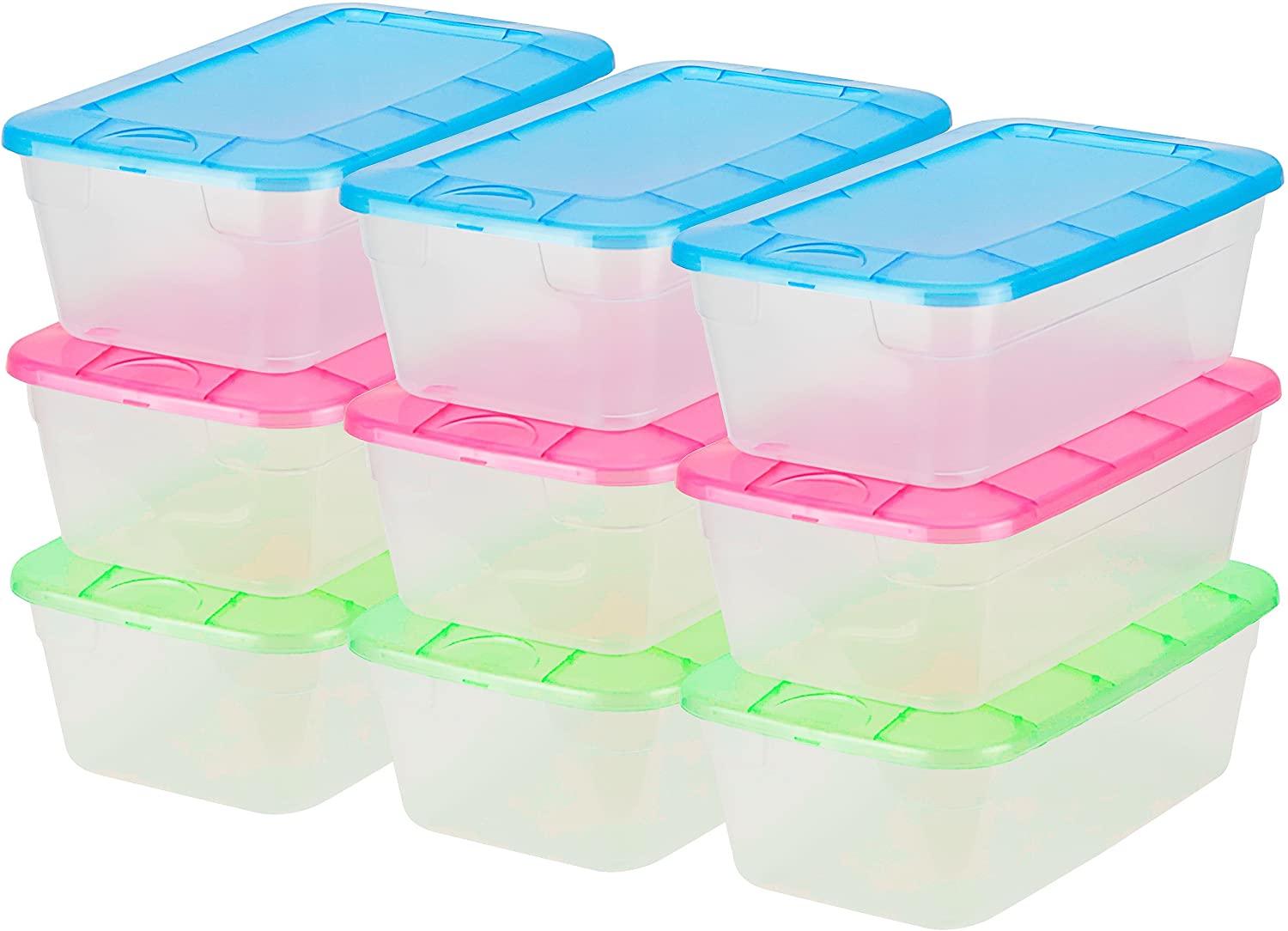 Clear Plastic Stacking Storage Containers | plastic box manufacturers